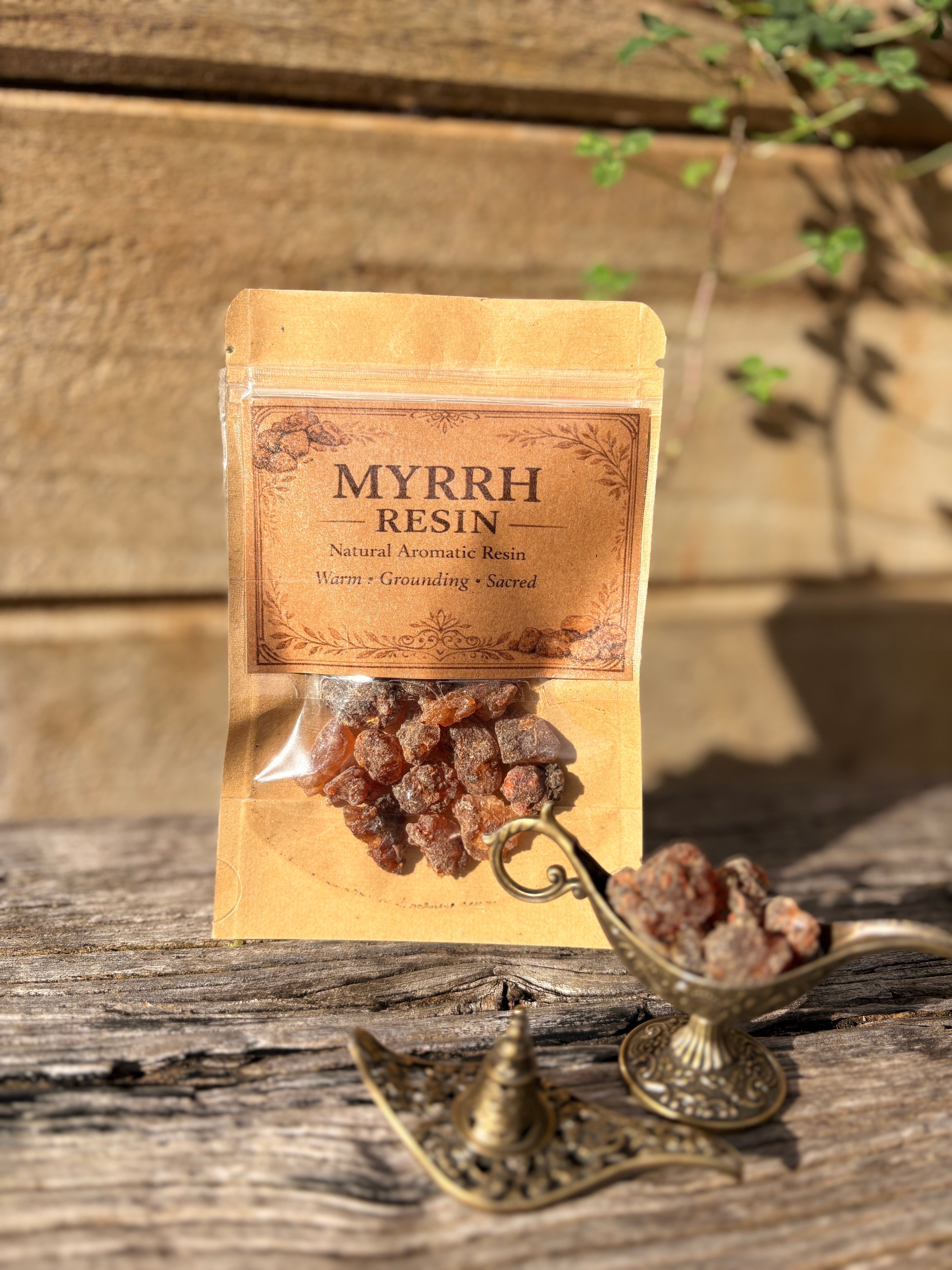 Myrrh Resin for Burning – Natural Commiphora Incense | Coco Organico ...